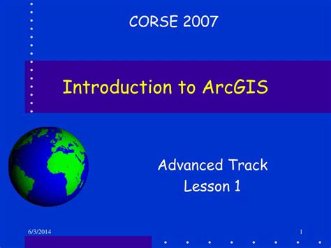 Ppt Introduction To Arcgis Powerpoint Presentation Free Download Id921192