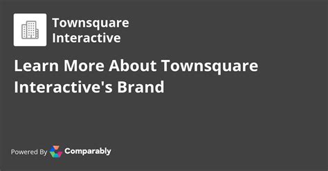 Townsquare Interactive Nps And Customer Reviews Comparably
