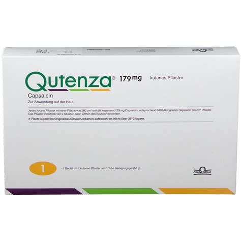 Qutenza® 179 Mg 1 St Mit Dem E Rezept Kaufen Shop Apotheke