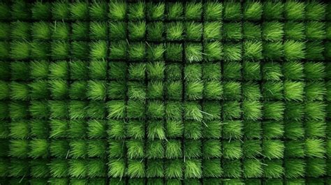 Stunning Geometric Design A Seamless Pattern Of Luscious Green Grass