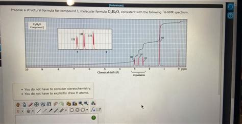 Solved Propose A Structural Formula For Compound J
