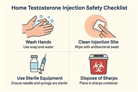 Testosterone Injection Practice Technique Complications Home