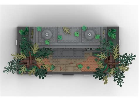 Lego Moc Imperial Bunker Diorama Battle Of Endor By