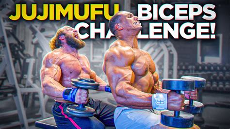 10 Minute Non Stop Biceps Workout With Jujimufu And Larry Wheels Arm