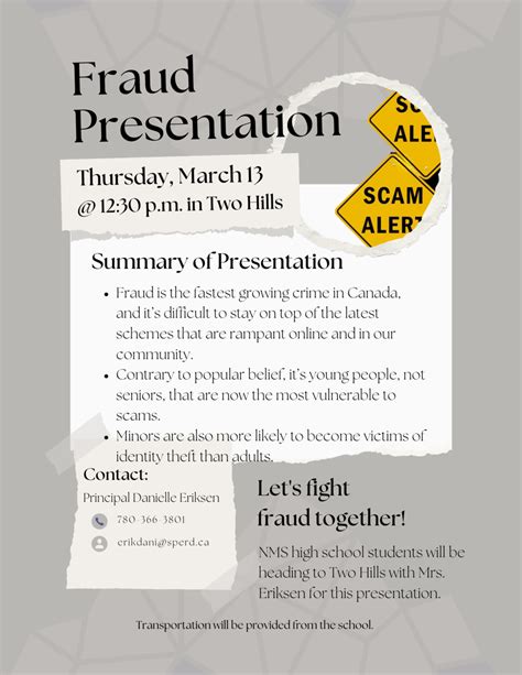 Fraudscam Presentation New Myrnam School
