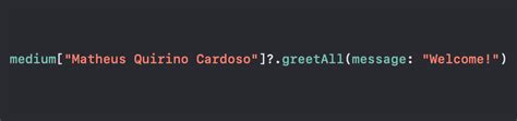swift subscripts utility and usage by matheus quirino cardoso