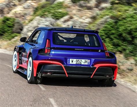 Renault 5 Turbo Electric First Official Appearance On Open Road
