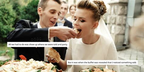 A Woman Had To Warn Her Sisters Wedding Guests Not To Eat The Food
