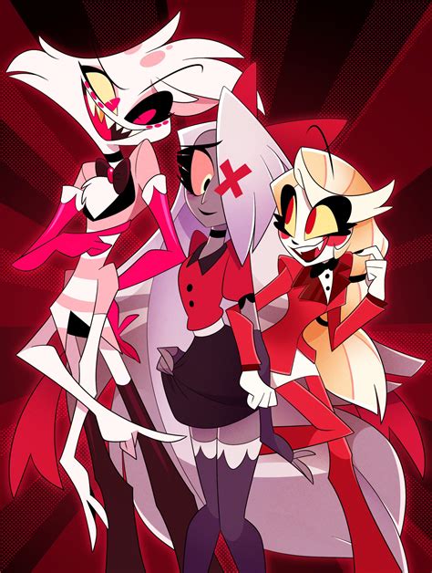 Spidermoth Aka Vaggie X Angel Dust Kisses Hazbin Hotel My Xxx Hot Girl