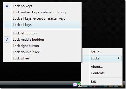 How To Lock Unlock Keyboard Keys Or Mouse Buttons Easily