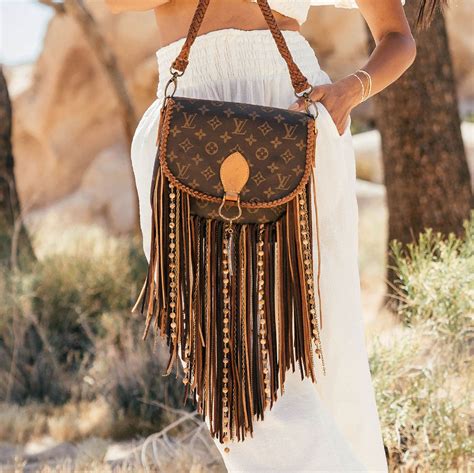 Vintage Boho Bags Authentic Louis Vuitton Fringe Bags