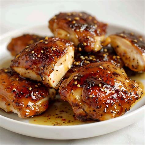 5 Star Maple Mustard Glazed Chicken Recipe Irresistible
