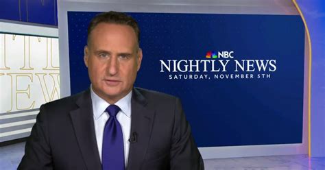 Nightly News Full Broadcast November 5th