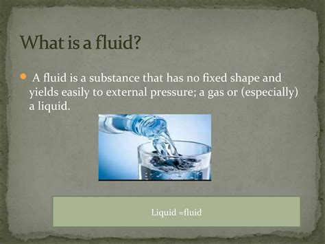 Non Newtonian Fluid PPT Physics Science