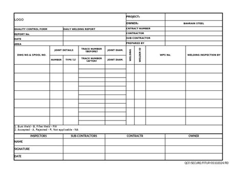 Welding Report Pdf