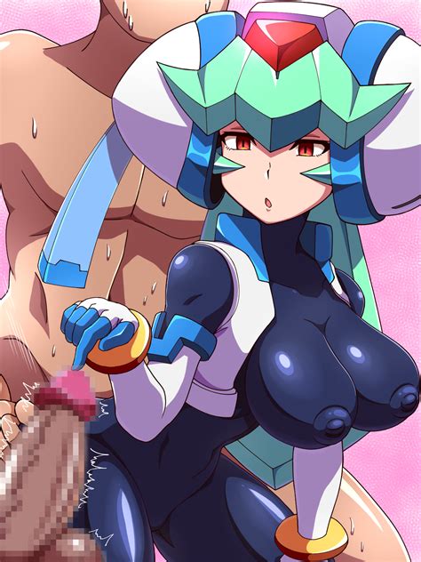 Rule 34 Cock Dick Erect Penis Mega Man Mega Man X Dive Mega Man Zx