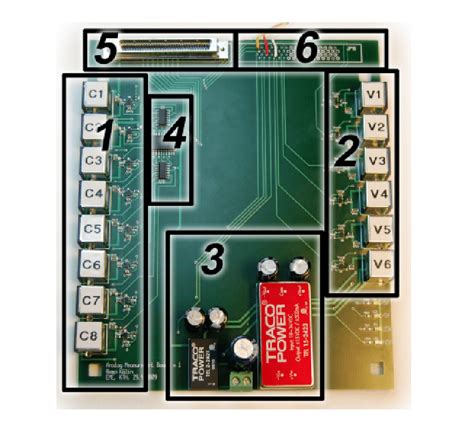 2 Analog Interface Pcb 1 Current Sensors Connections 2 Voltage