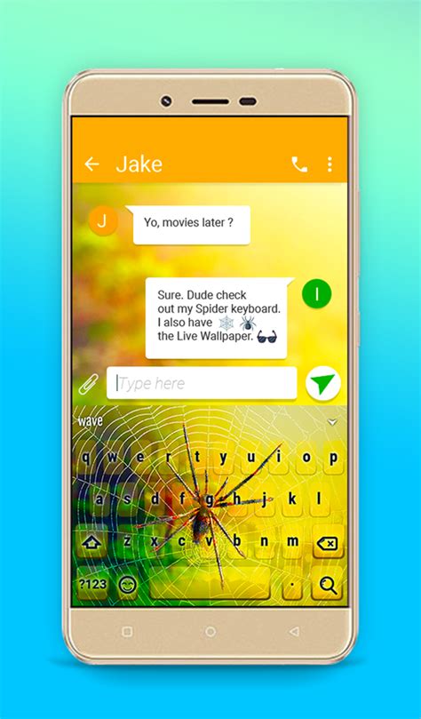Spider Animated Keyboard Liv For Android Download