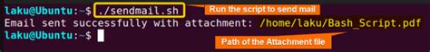 Bash Script To Send Email With Attachment Step By Step Guide