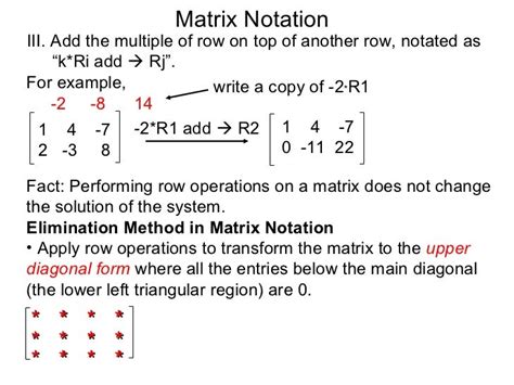 45 Matrix Notation