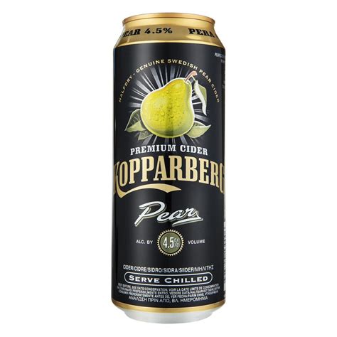 Sidra Kopparberg Premium Sabor Pera Lata 50 Cl