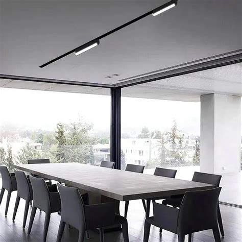 1m 15m 2m 2 Wires Linear Ceiling Recessed Complete Linear Rail Track