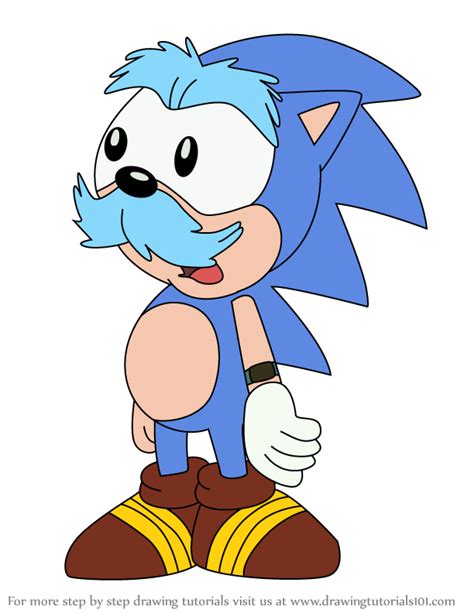 How To Draw Sonic Underground