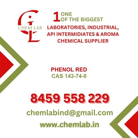 Phenol Red Powder At ₹ 790kg Phenol Red In Boisar Id 2854948231112