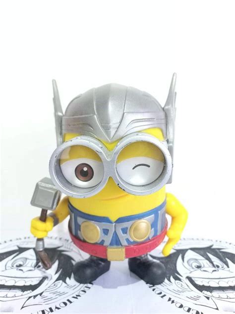 Despicable Me Thor Minion Toy Figure Hobbies And Toys Toys And Games On