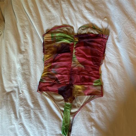 Ruby And Jenna Nwt Corset Bodysuit👒💅🏼🌷🛍️💖 Zip Corset Depop