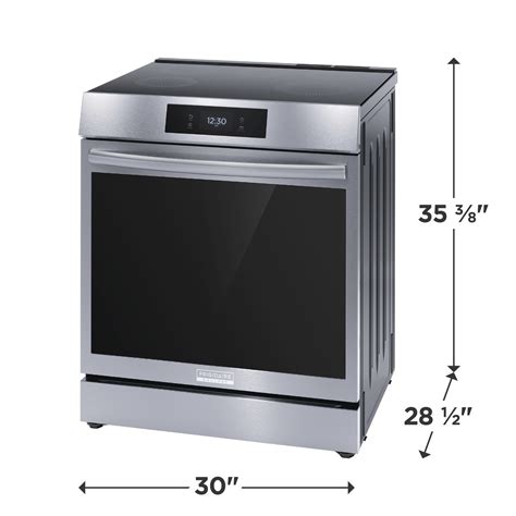 Frigidaire Gallery Induction Ranges Range Gcfi3060bf Reds Appliance