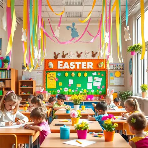 Amazing Easter Classroom Door Decorations Easter Holiday Decor