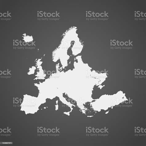 Europe Map Stock Illustration Download Image Now Austria