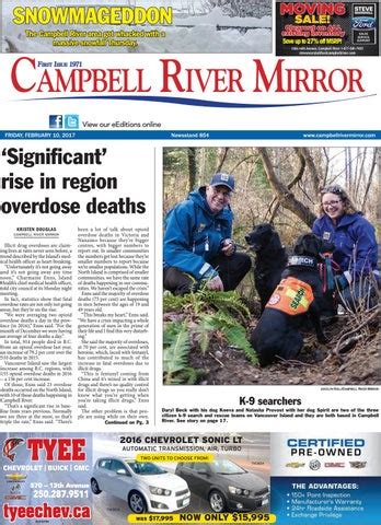 Campbell River Mirror February 10 2017 By Black Press Media Group Issuu