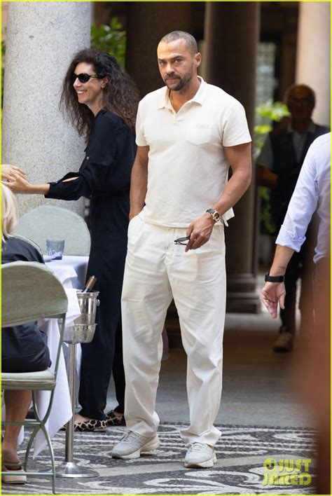 Jesse Williams Spotted Holding Hands With Alejandra Onieva His Co Star