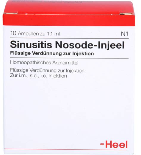 Heel Sinusitis Nosode 10 Ampoules