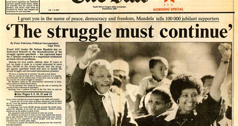 Nelson Mandela In Prison Time