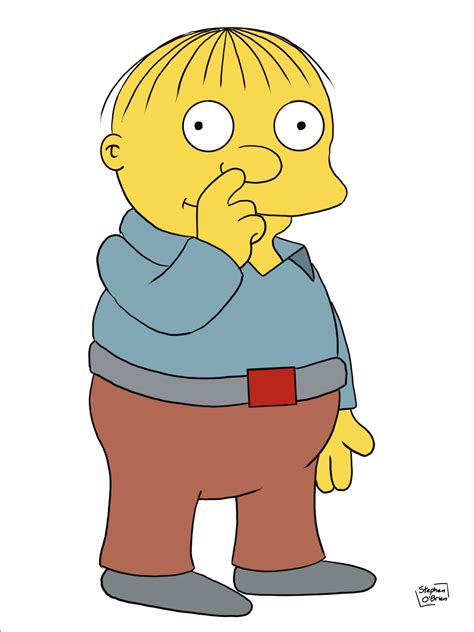Ralph Wiggum By Stephenobrien666 On Deviantart