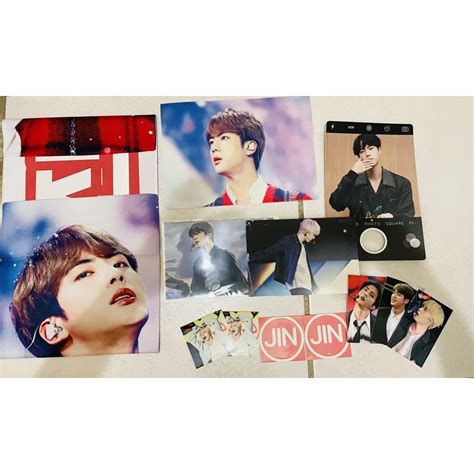 Bts 金碩珍 手幅 防彈少年團 蝦皮購物