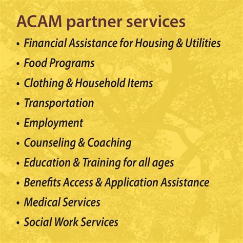 Acam Provides Social Services Throughout Five Counties If You Are