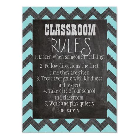 Classroom Rules Poster Zazzle Classroom Rules Classroom Rules Poster Funny Classroom Posters