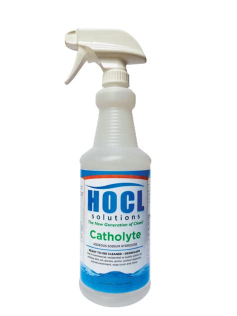 Catholyte Degreaser Hocl Solutions