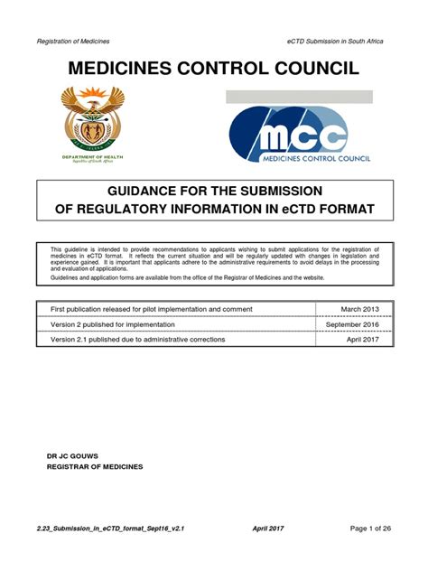2 23 Submission In Ectd Format Sept16 V2 1 Pdf Hyperlink Computing