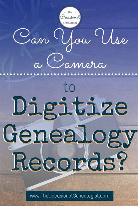 Genealogy Digitizing Artofit