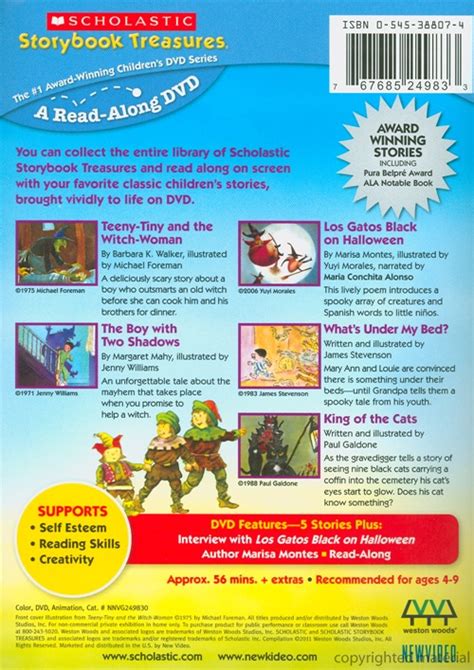 Dvd Review Scholastic Storybook Treasures — The Halloween Stories