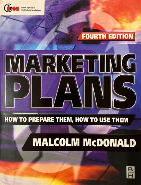 Malcolm Mcdonald Marketing Plans Fourth Edition Gebraucht In Chêne Bougeries Für Chf 15