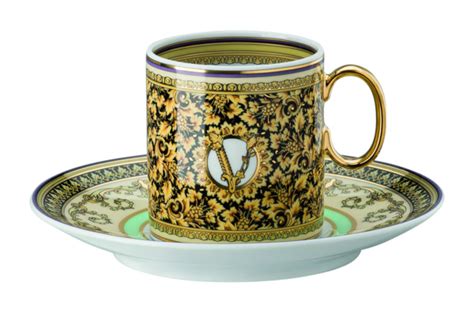 Чашка для эспрессо с блюдцем Rosenthal Versace Барокко Мозаик 100 мл ...