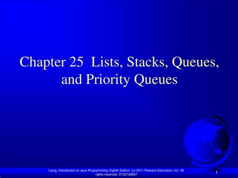 Ppt Chapter 25 Lists Stacks Queues And Priority Queues Powerpoint