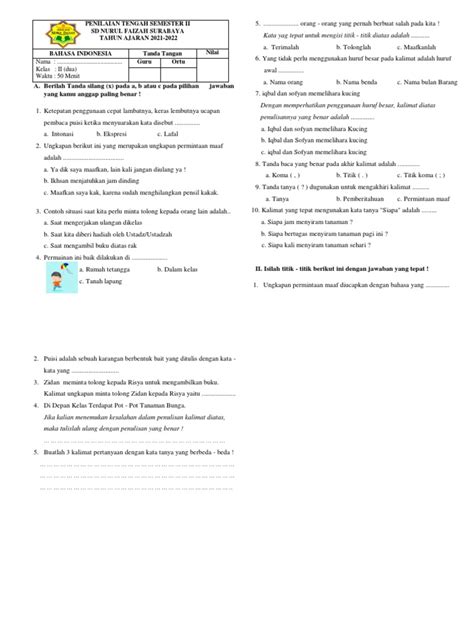 Soal Pts 2 Bindo Fix Pdf
