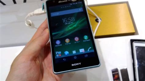 Sony Xperia Zr Sony Xperia A So 04e Hands On Youtube